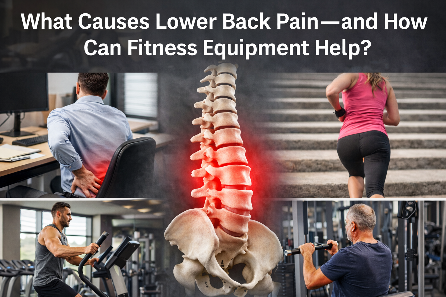 What Causes Lower Back Pain and How Can Fitness Equipment Help ...