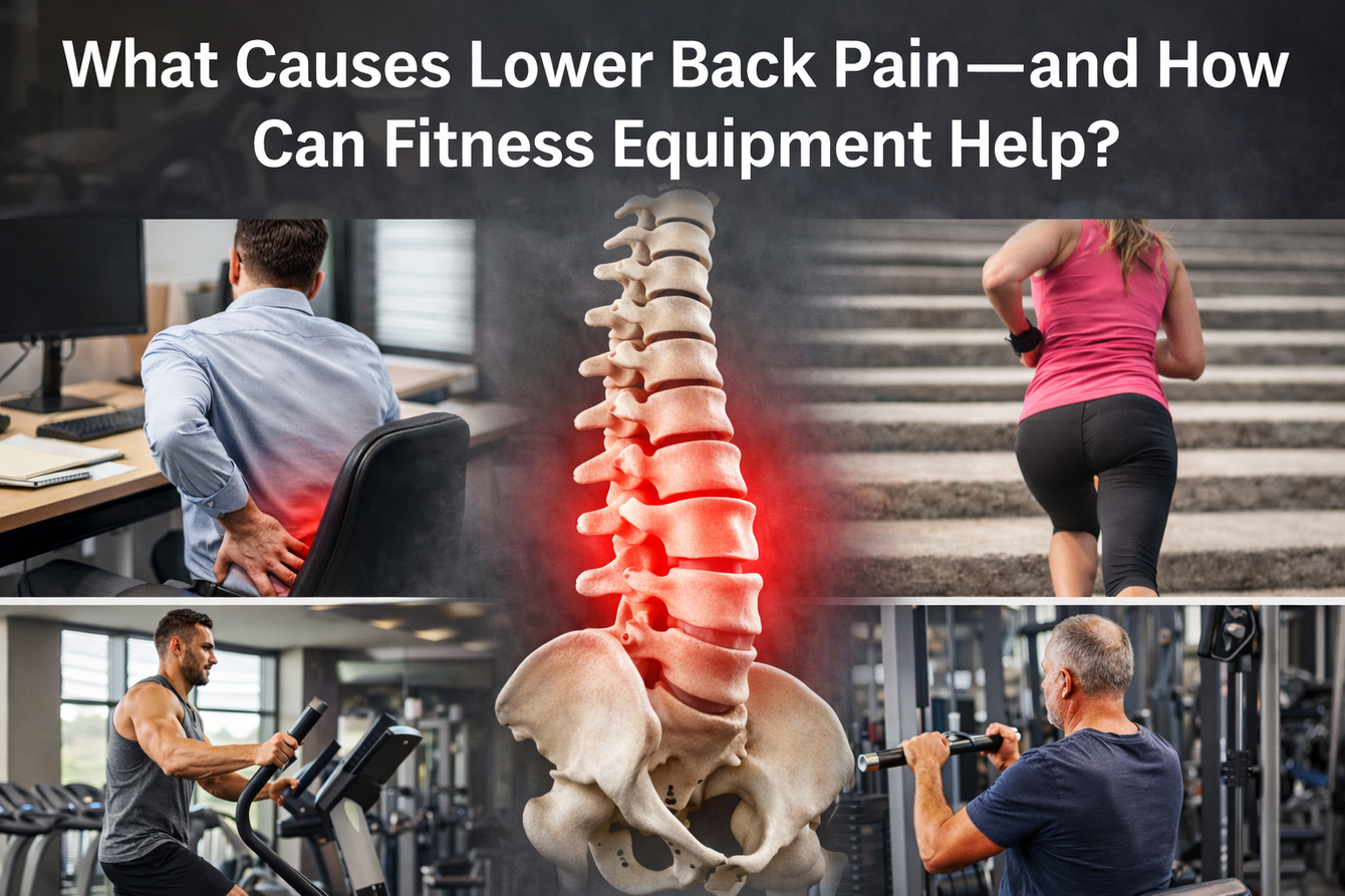 What Causes Lower Back Pain and How Can Fitness Equipment Help ...