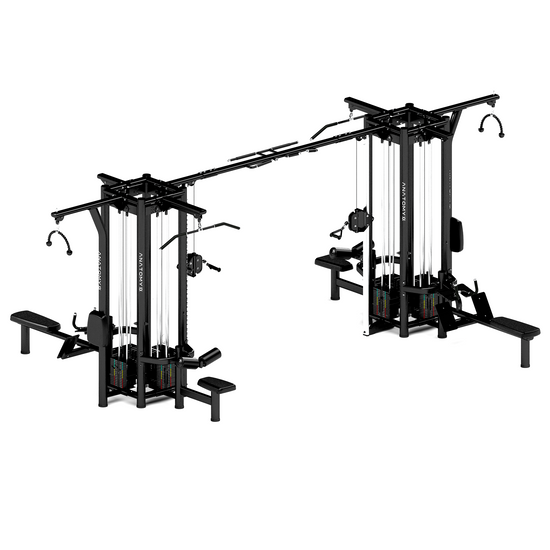 Anatomy 8 stack multi station - Pinloaded – Anatomy Fitness Co