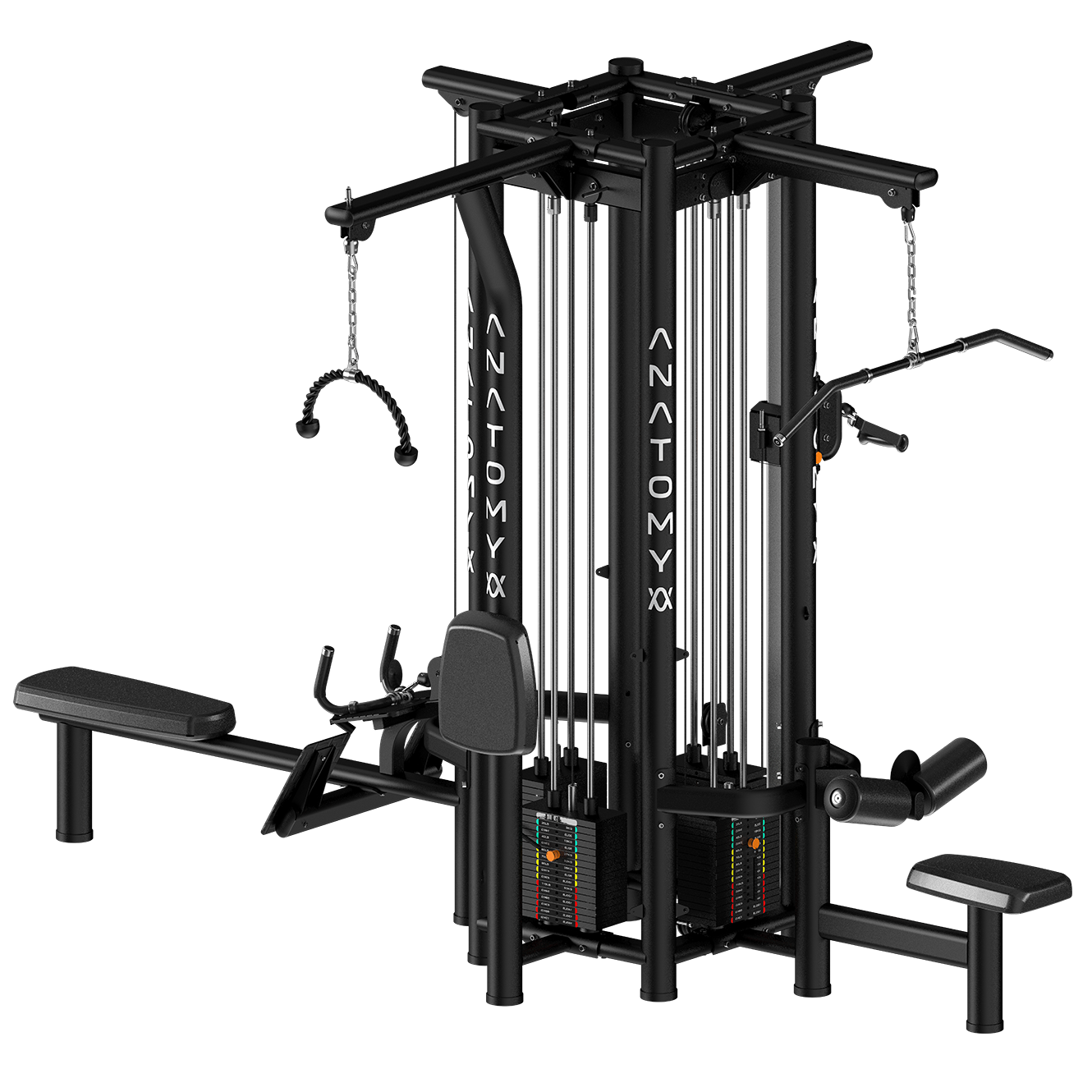Anatomy 4 Stack Multi Station Pin loaded | Commercial Gym Equipment ...