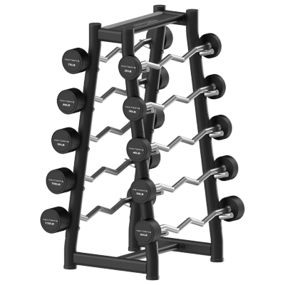 Anatomy Fitness Fixed Curl Barbell Set with Rack 20LB – 110LB – Anatomy ...